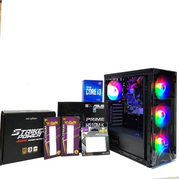 PC Intel Core I3 Gen 10 10100 RAM 8GB - Haen Komputer Store