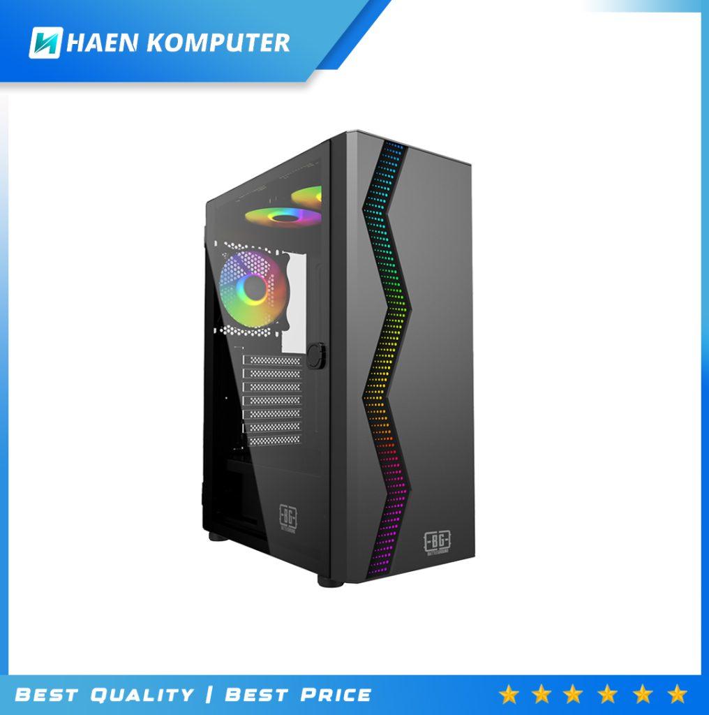 Case Simbadda Battleground 205 ITX, M-ATX - Haen Komputer Store
